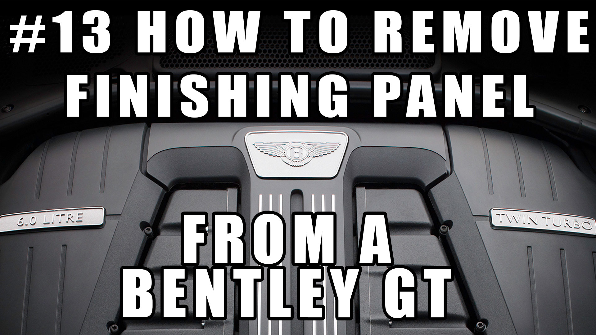 DIY How To Remove Dash Board Trim Panel Bentley Continental